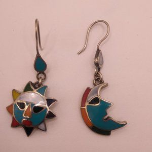 Jewelry | Peruvian Earrings In Alpaca God Sun And Mamaquilla Design ...
